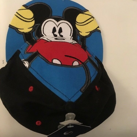 Disney | Accessories | Rare Disney Snapback New Tags Mooning Bending Ov ...